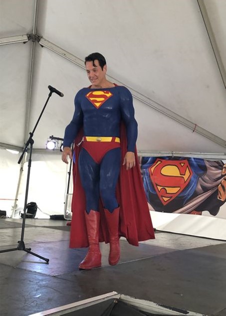 Rain Fails to Dampen 45th Annual Superman Celebration Costume Contest