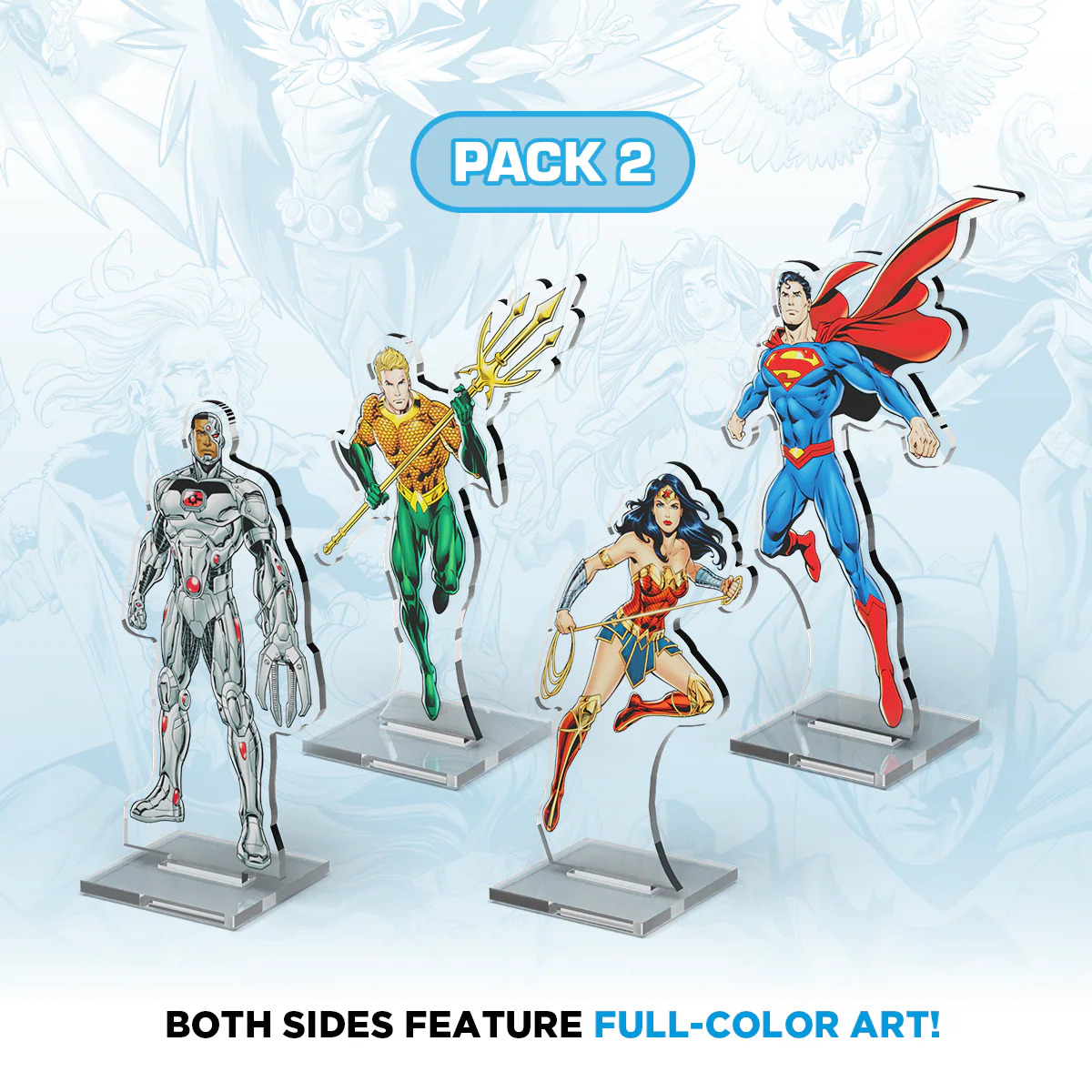 Cryptozoic Entertainment Announces Launch of DC 2DZ Acrylic Standees Line