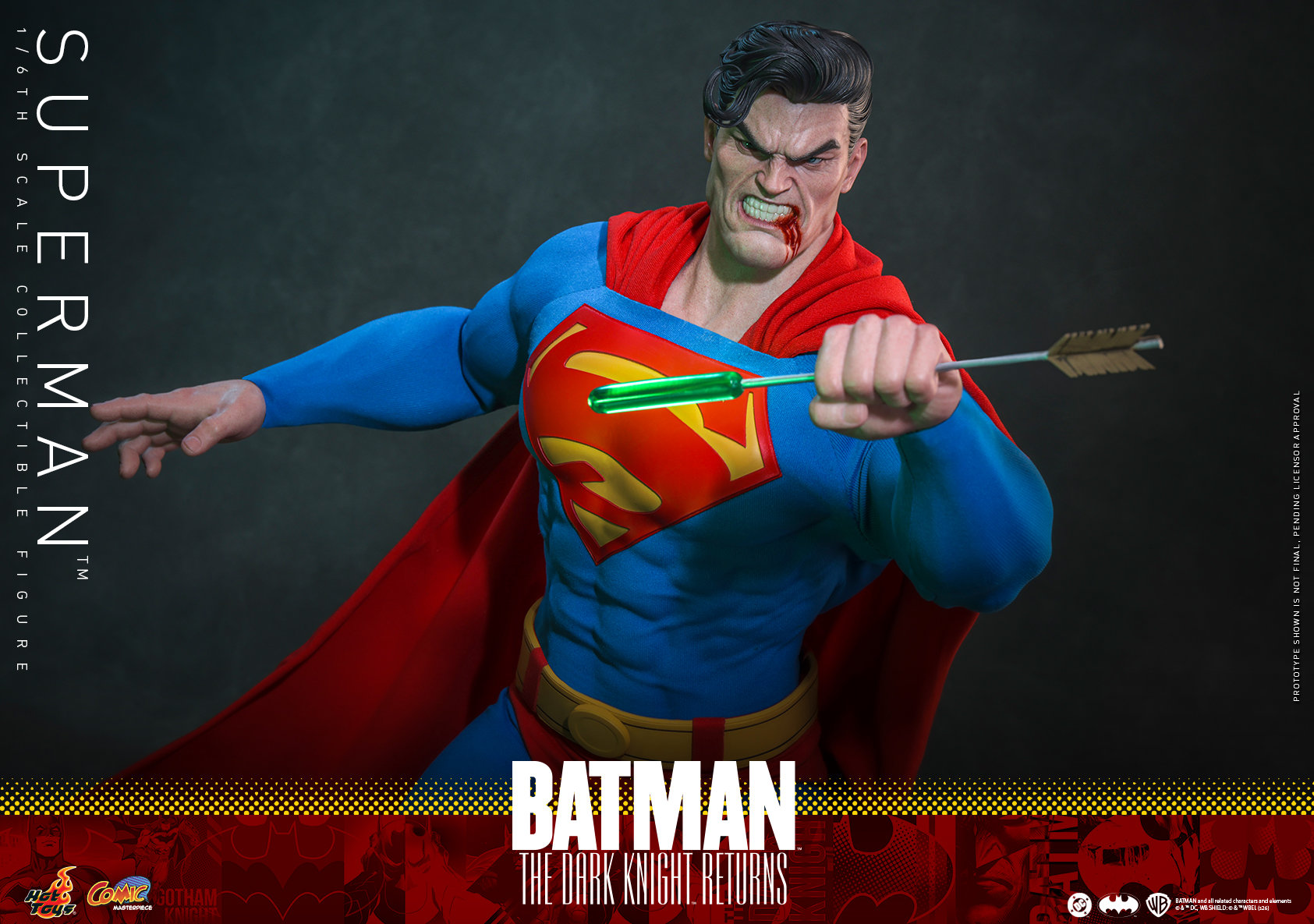 Hot Toys Unveils 1/6th Scale Superman Collectible Figure Celebrating 40 ...