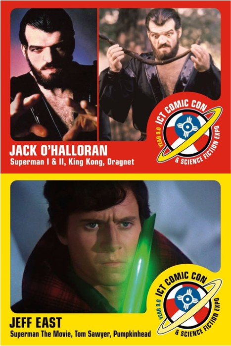 Superman Alumni Jack O'Halloran and Jeff East Attending ICT Comic-Con