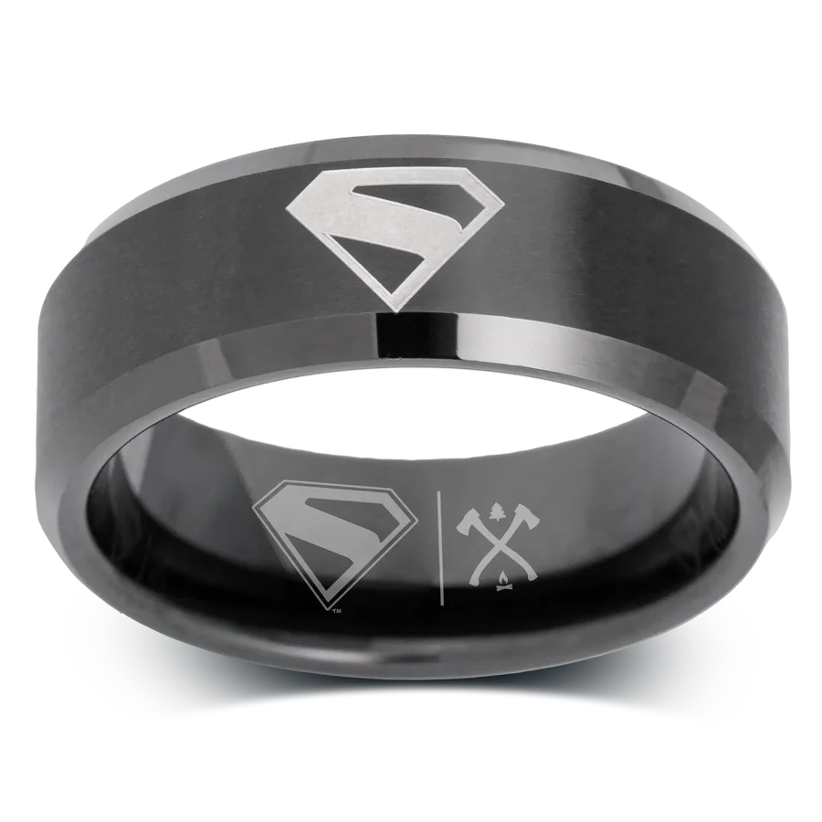 Manly Bands Expands DC Collection with Two New Superman Rings