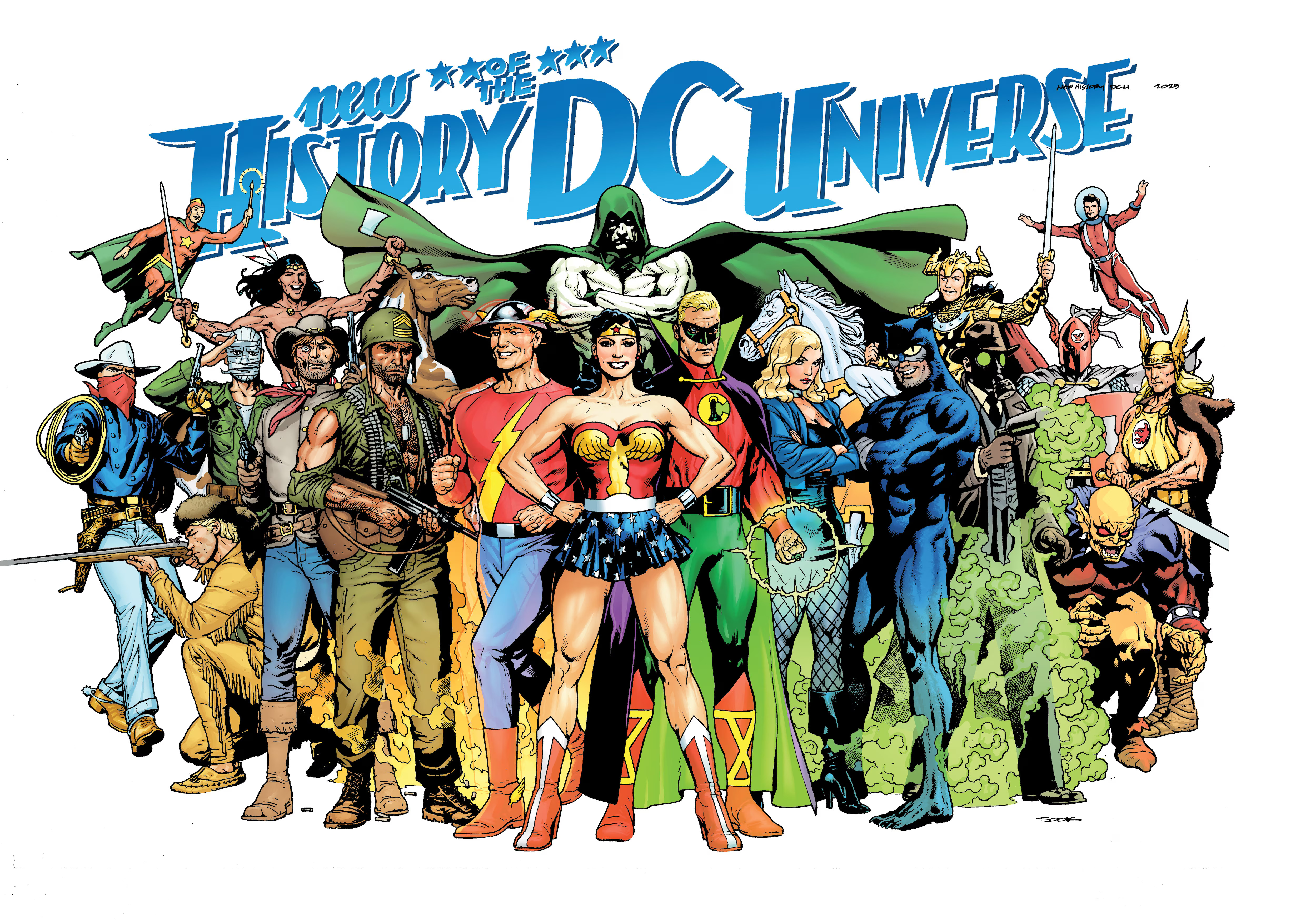 DC Announces the "New History of the DC Universe" Four-Issue Limited Series