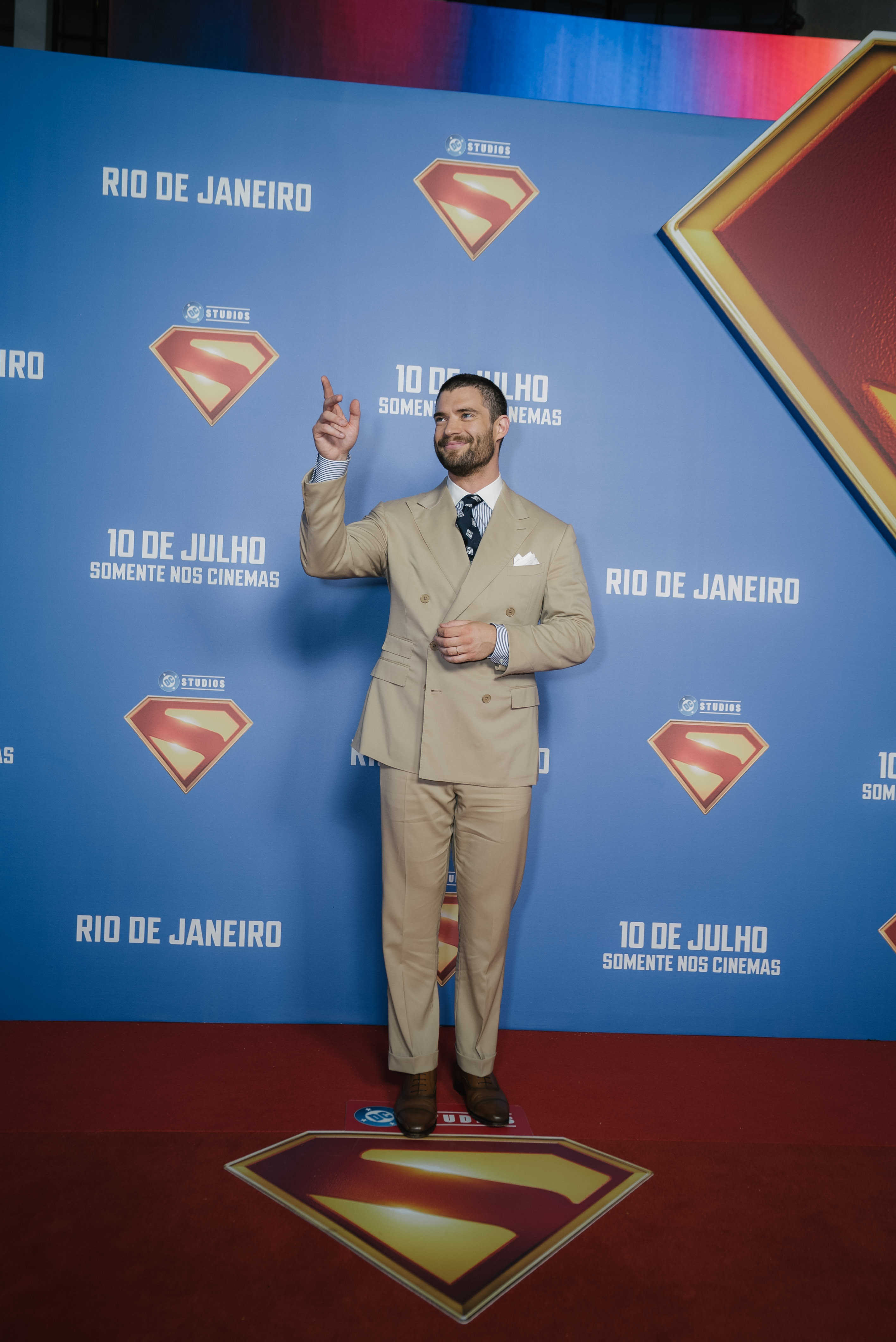 The Man of Steel Lands in Rio as Superman World Tour Electrifies Brazil
