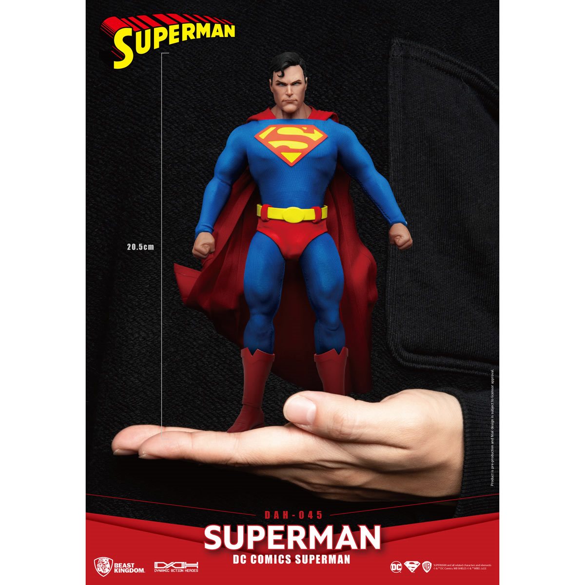 Beast Kingdom Announces Dynamic 8ction Superman Figure