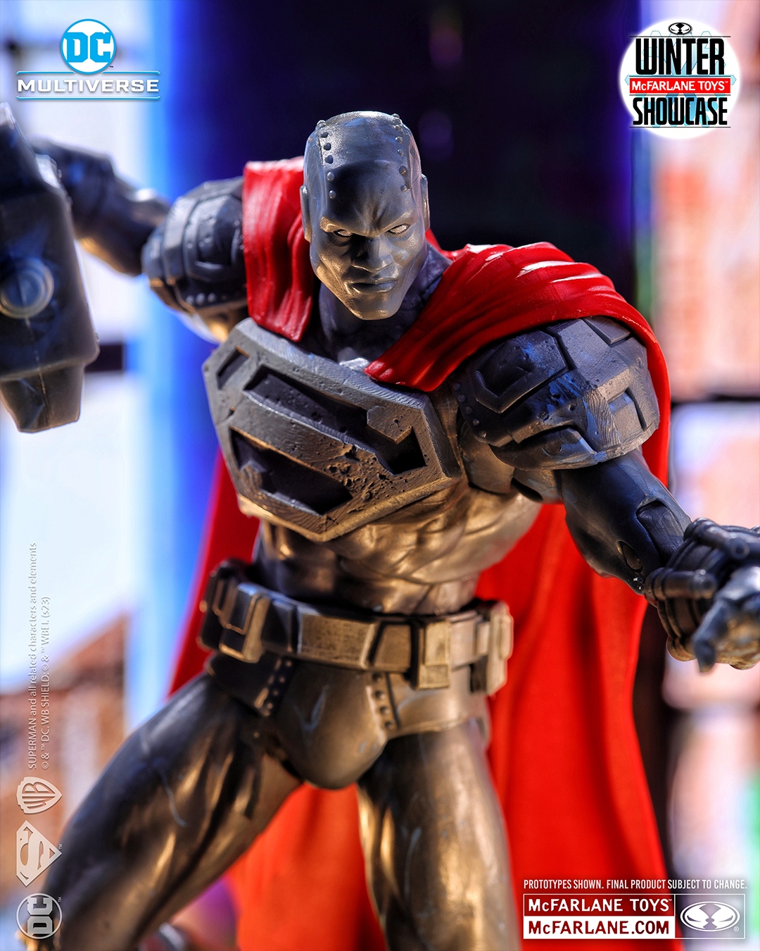 First Look at McFarlane Toys "Hush" Superman and Steel Action Figures